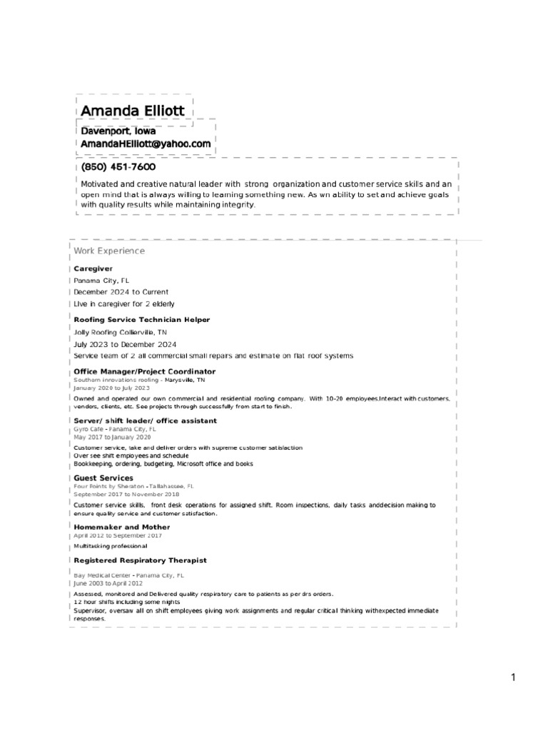 Mandy's Resume.6.17.25pdf | PDF