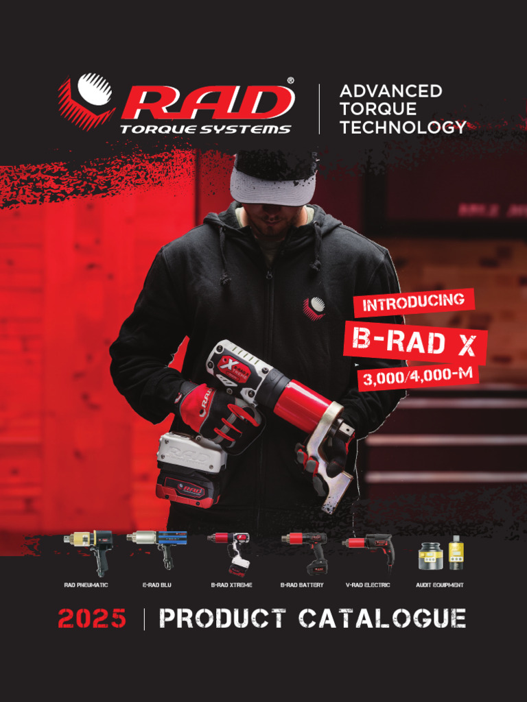 RAD Torque Systems Product Catalogue 2025 | PDF | Calibration | Nut ...