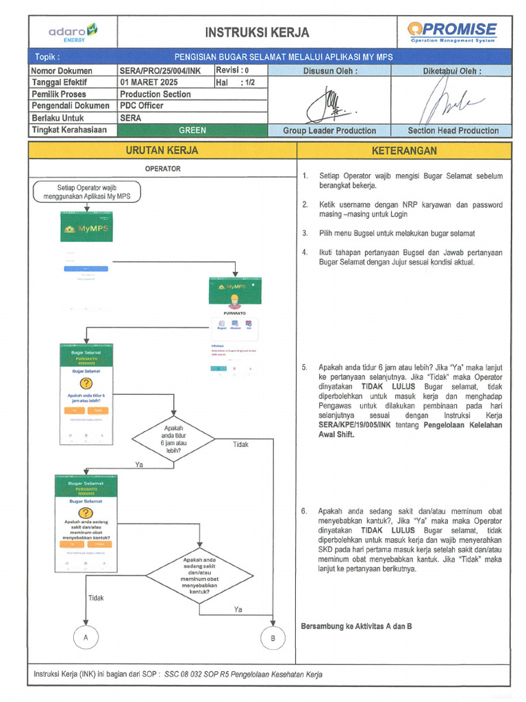 Sera Pro 25 004 r0 Ink - Pengisian Bugar Selamat Melalui Aplikasi My Mps | PDF