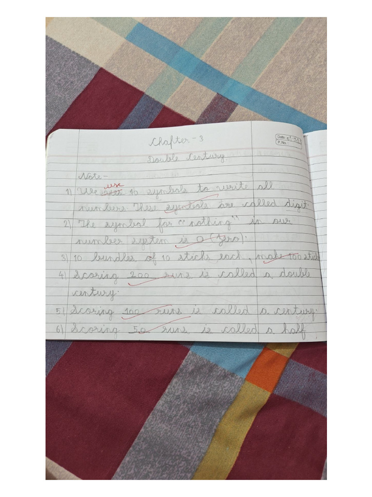 Class 3rd Maths Chapter 3 | PDF