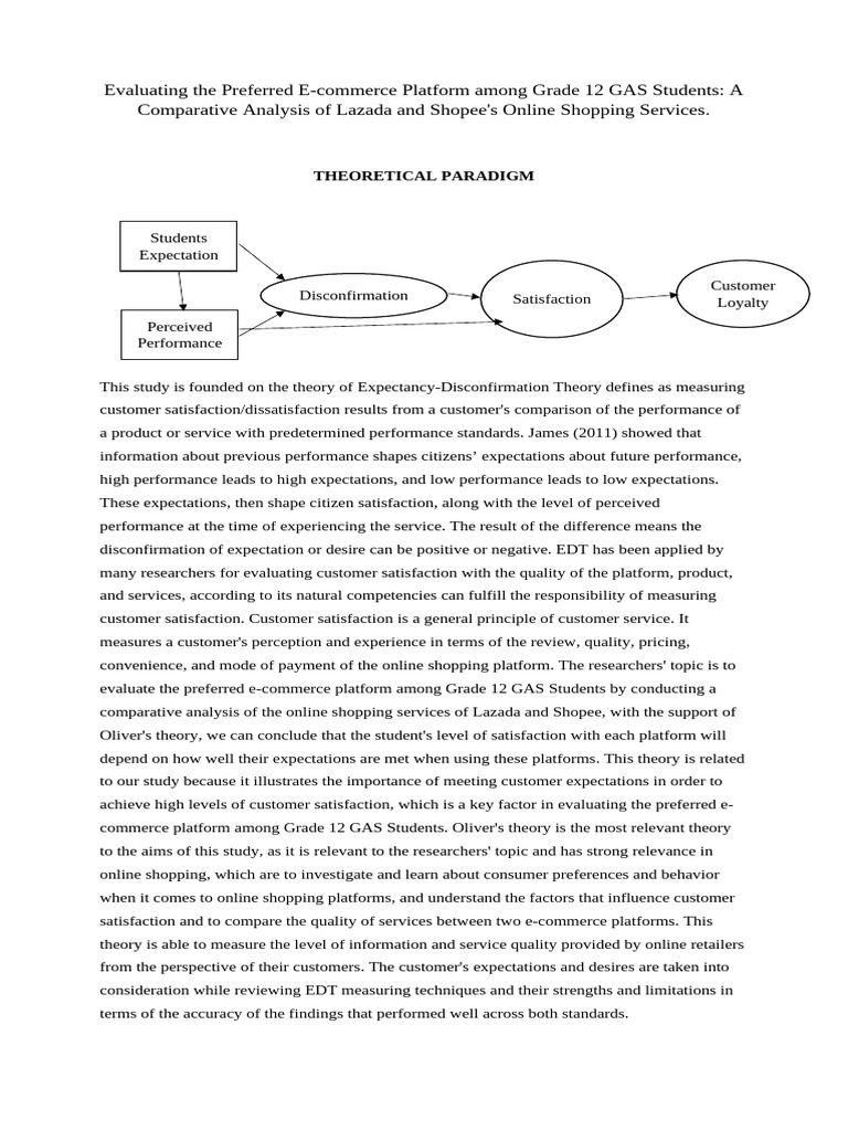 Theoretical Paradigm 2.0 | PDF | Customer Satisfaction | Behavior
