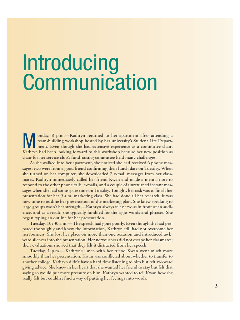 3.2 Reading - Models of Communication Process | PDF | Communication ...