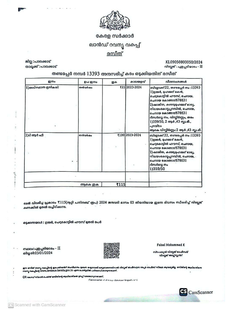 Land Tax Min | PDF
