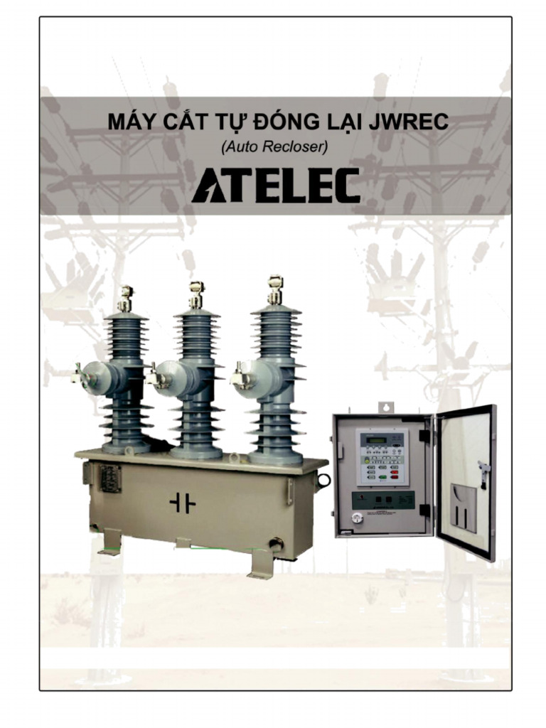 Catalog Recloser ATELEC JWREC | PDF
