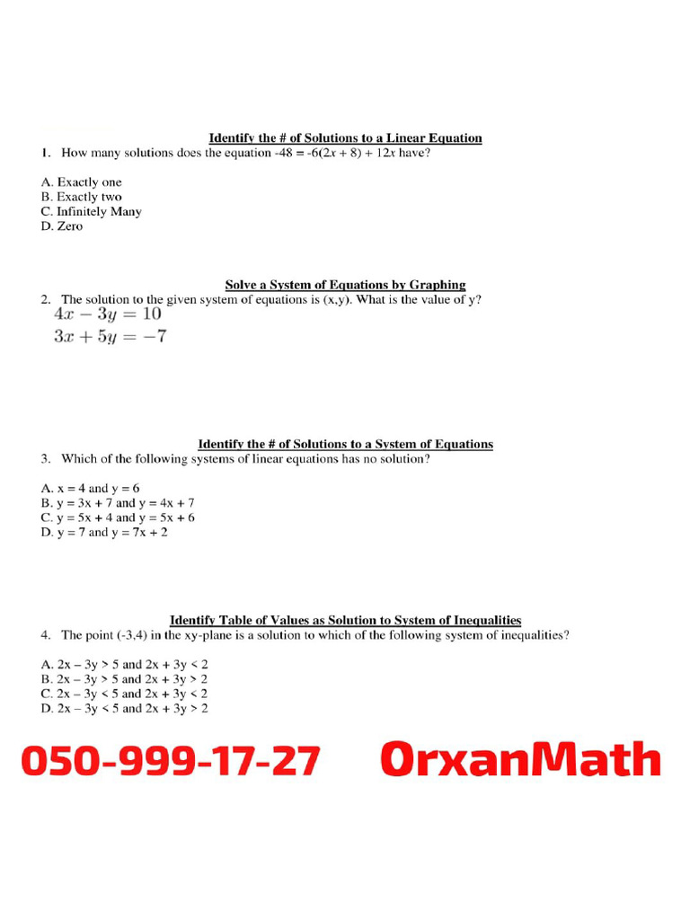 Orkhan Khalilzade-Digital SAT Collection | PDF