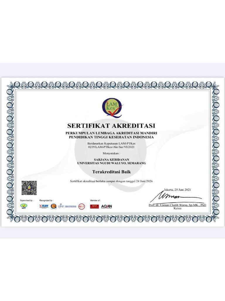 Akreditasi s1 Kebidanan Universitas Ngudi Waluyo Semarang | PDF