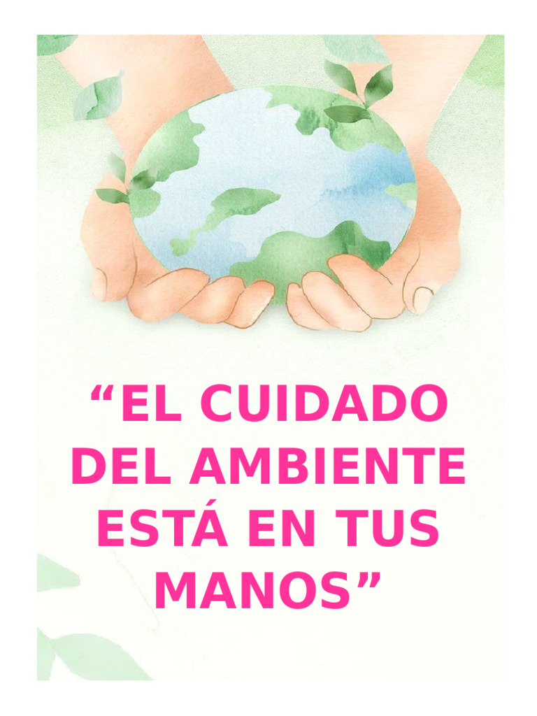Proyecto Medio Ambiente Niki | PDF | Aprendizaje | Evaluación