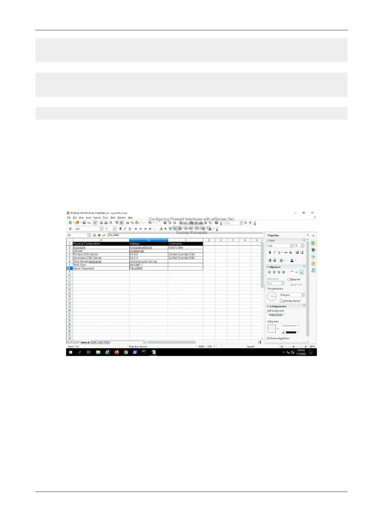 Configuring Firewall Interfaces With Pfsense 3e Supraja Kanapala