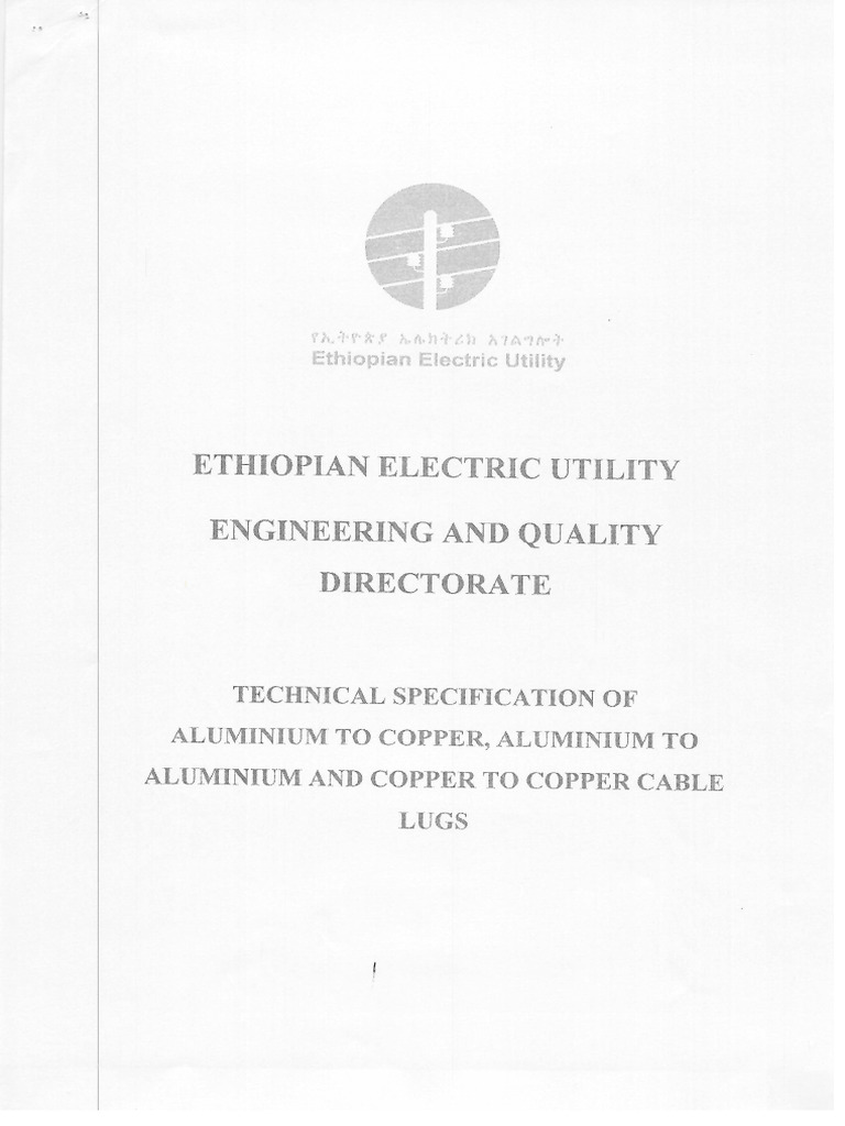 Cable Lug Spec | PDF