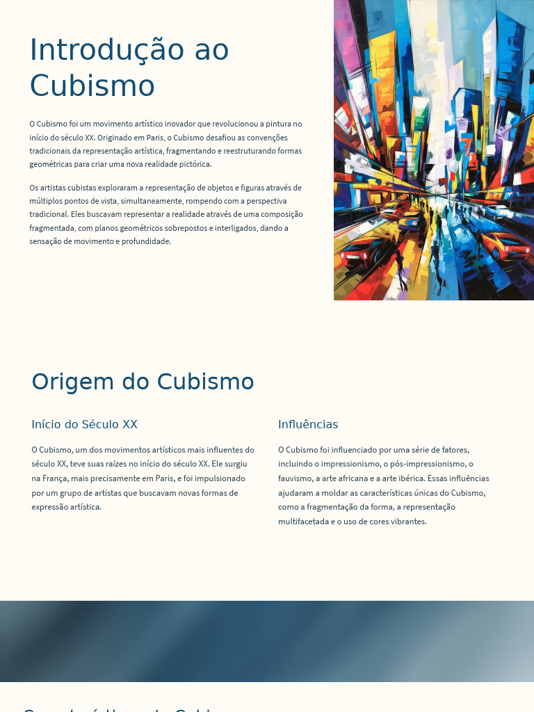 Características do Cubismo e Suas Fases | PDF | Arte abstrata ...