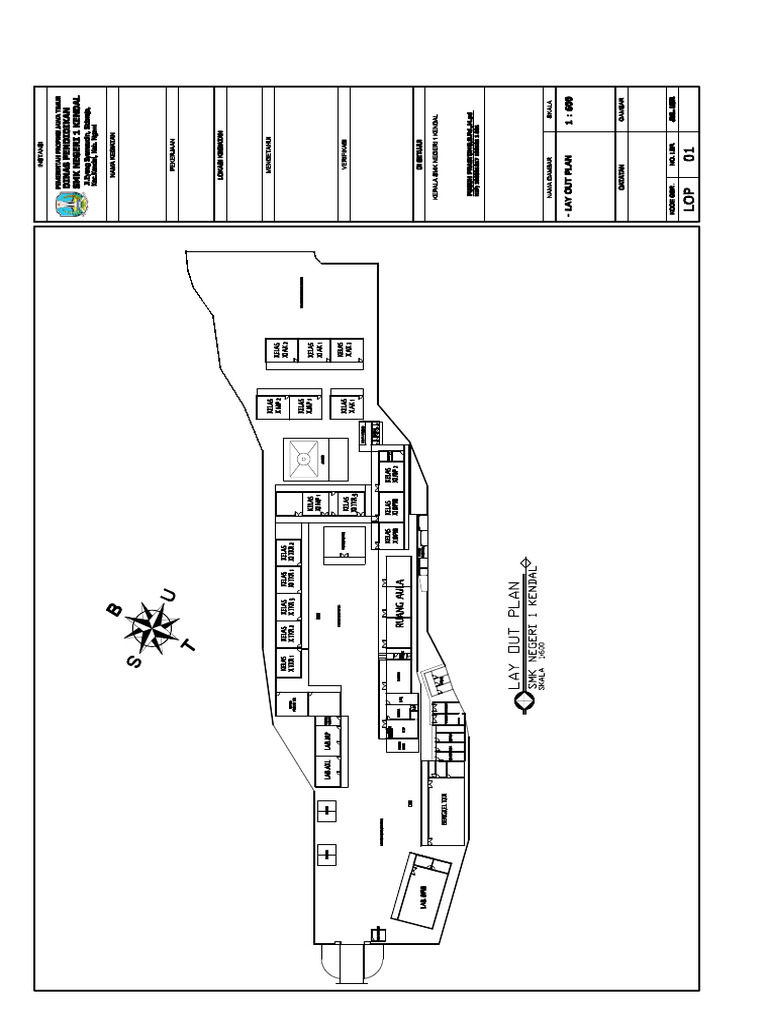 Denah Ruang Kelas Untuk Pengambilan Rapot Sem - Ganjil 2024-2025 | PDF