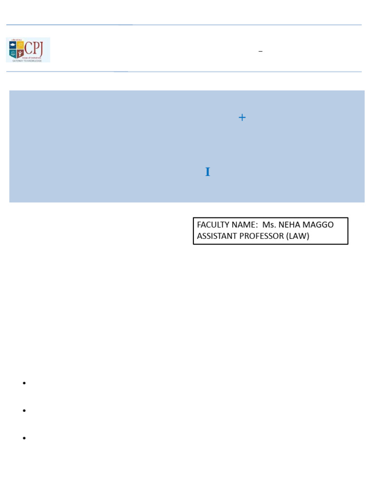 Code of Civil Procedure - Unit 1 | PDF | Affidavit | Lawsuit