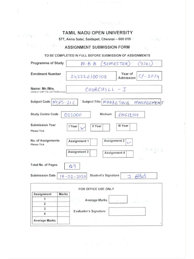 MSPS-21C 2nd Asssignment | PDF