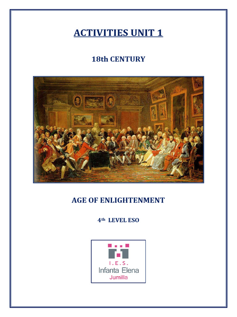 ACTIVITIES UNIT 6. Age of Enlightenment | PDF | Slavery | Atlantic ...