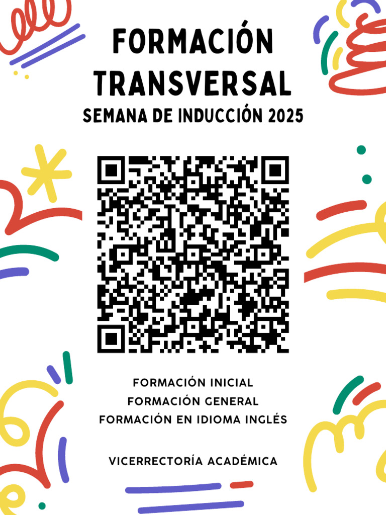 QR Tríptico Formación Transversal | PDF