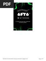 6FT6 Method: Grow Taller Naturally | PDF | Growth Hormone | Cartilage