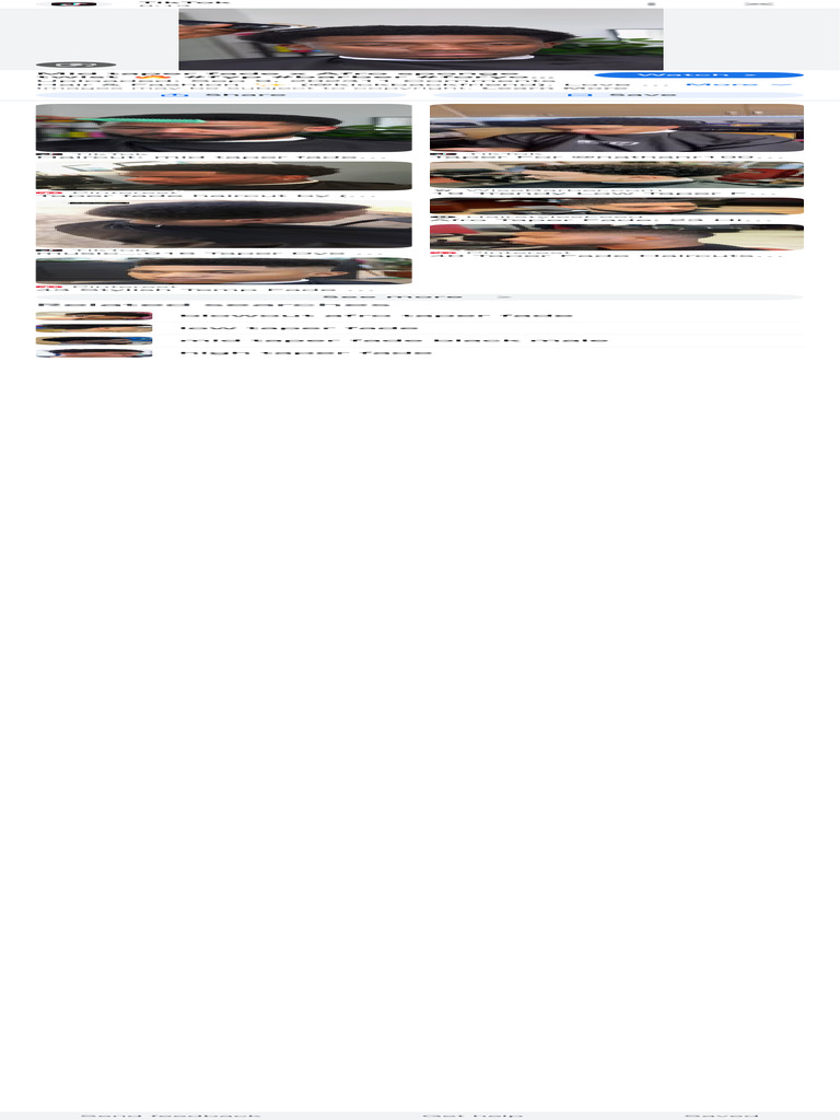 Mid Taper Fade - Google Search | PDF