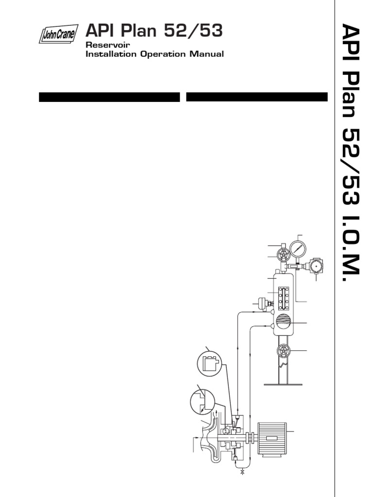 API Plan 52/53 Reservoir Manual | PDF | Valve | Pump