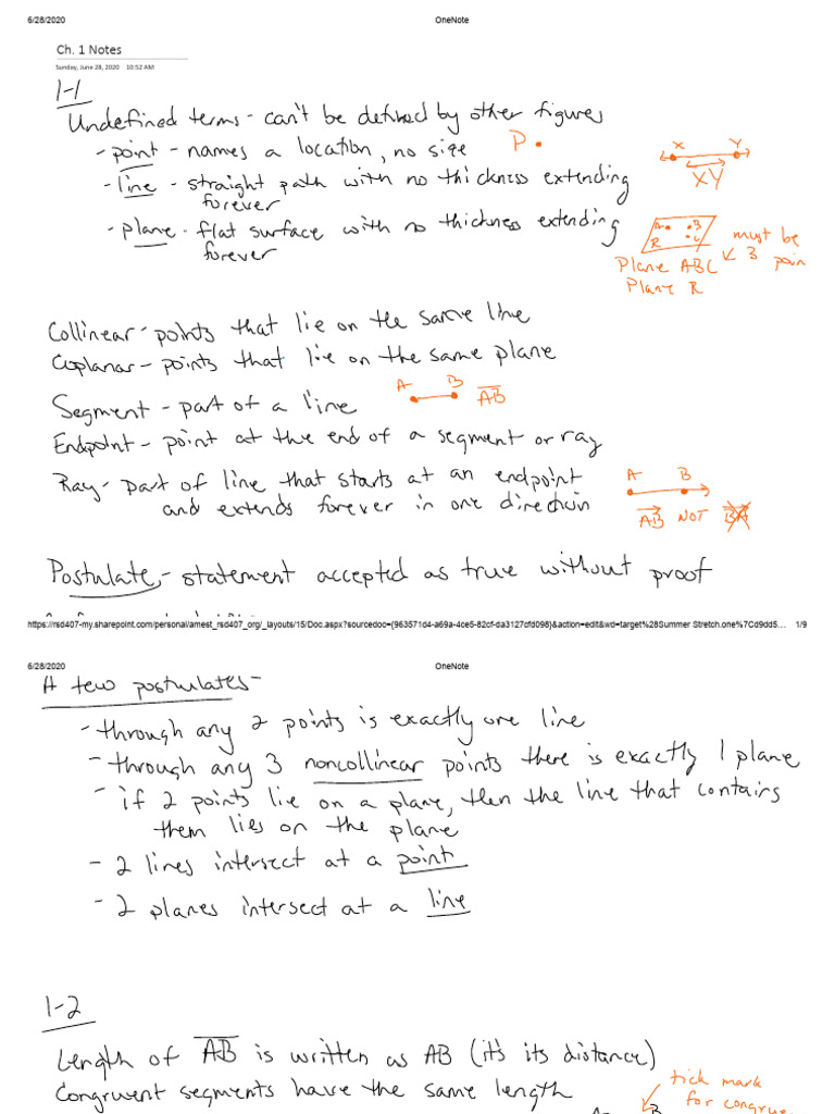 CH 1 Notes | PDF