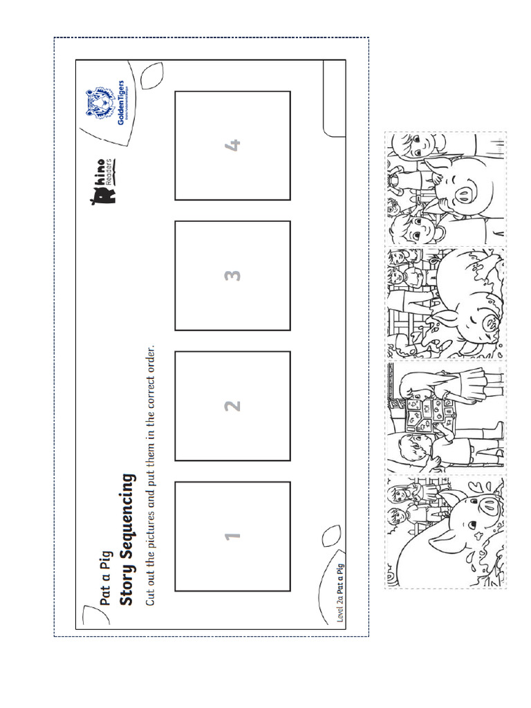 Pat A Pig Story Sequencing | PDF