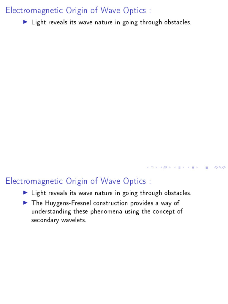 EM Theory Polarization | PDF | Refractive Index | Polarization (Waves)