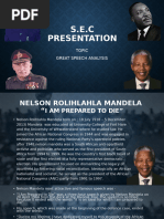 Nelson Mandela - I Am Prepared To Die | PDF