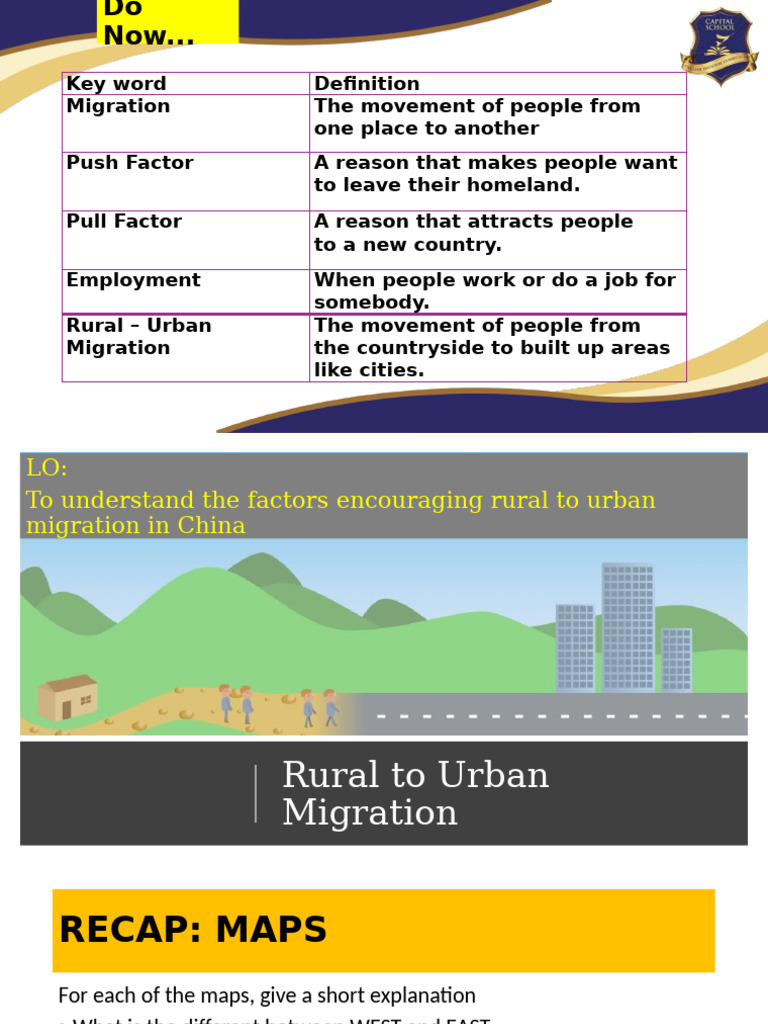 4 Rural To Urban Migration | PDF