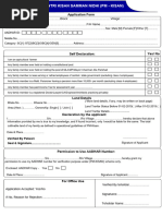 PM-KISAN Registration Form Template | PDF | Government