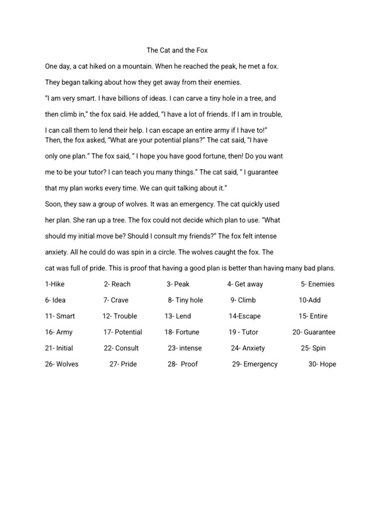 The Cat Story 65 | PDF