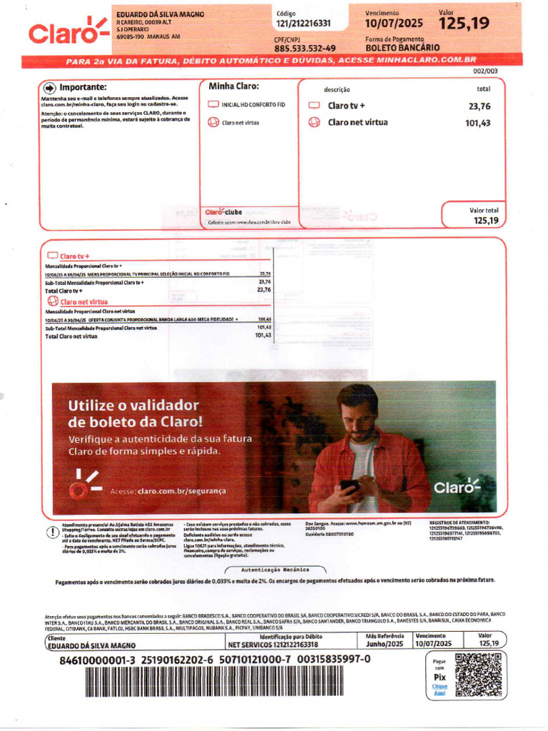 Comprovante de Residencia | PDF