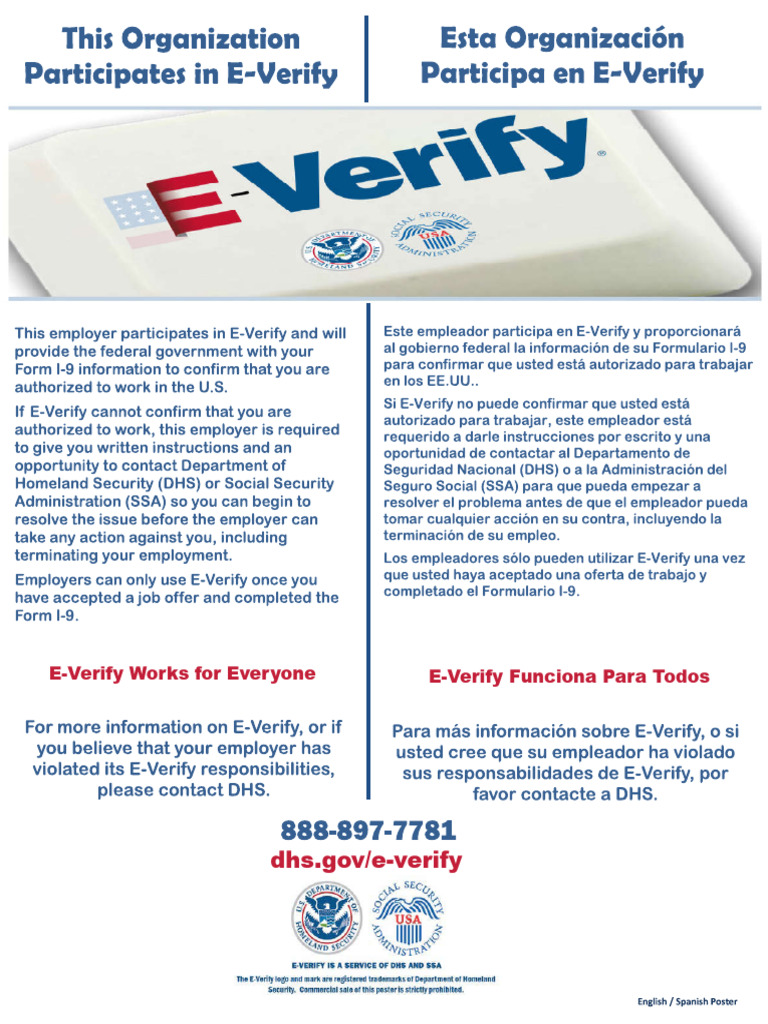 E Verify Notice | PDF