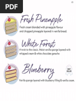 Waffles and Crepes Menu | PDF