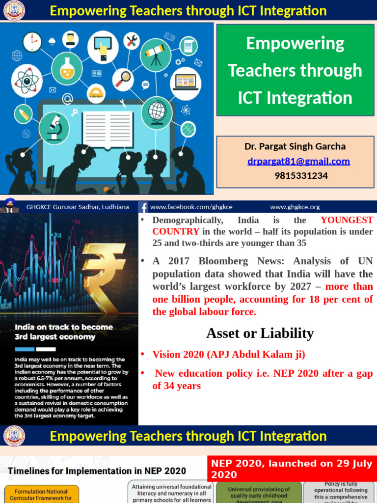 Empowring Teachers Through ICT Integration | PDF | Educational Technology | Instructional Design
