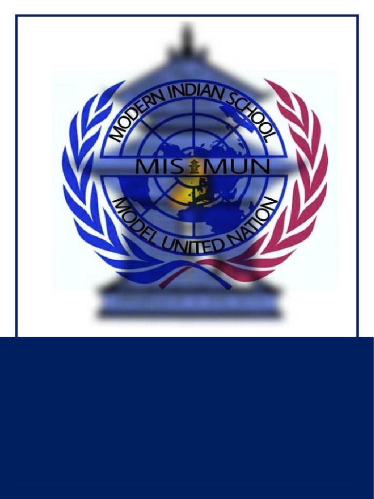 Mis Mun Delegate Handbook 2021-2022 | PDF | Sustainability | Committee