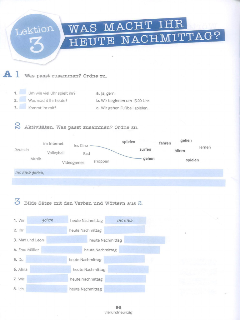 Deutsch Echt Einfach A1.1!92!99 | PDF