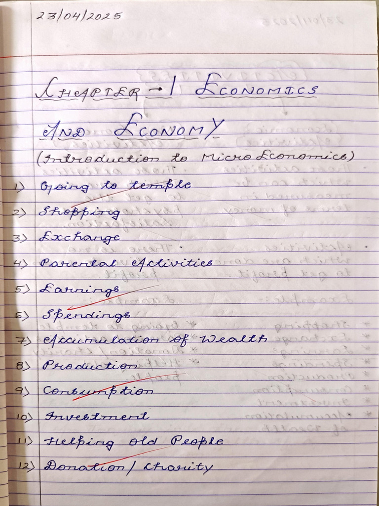 Chapter 1- Introduction to Economics | PDF