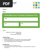 Grade 8 Term 3 Project Memo | PDF | Prime Number | Mathematics
