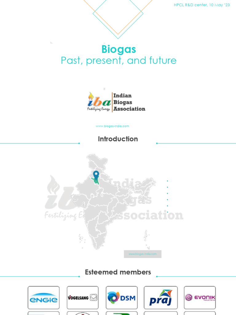 Indian Biogas Industry Overview 2023 | PDF | Biogas | Organic Matter