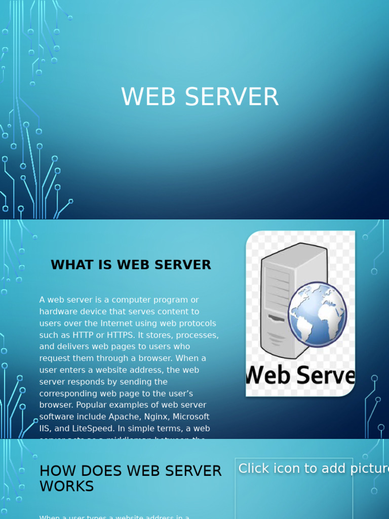 Web Server | PDF