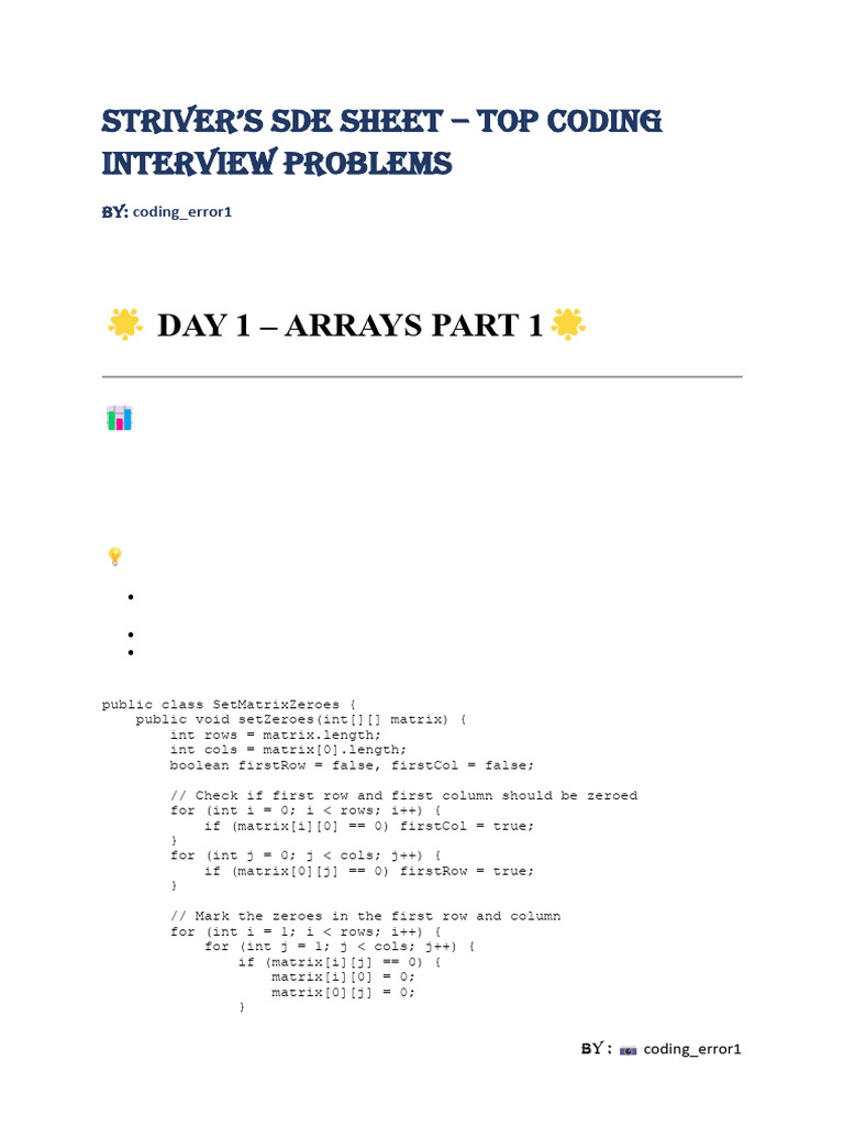 27 Days Solution | PDF | Integer (Computer Science) | Algorithms And Data Structures
