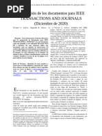 IEEE Formato para Trabajos Escritos - Normas IEEE | PDF | Microsoft Word | Informática y ...