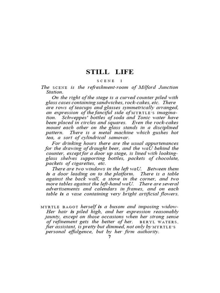 Still Life | PDF