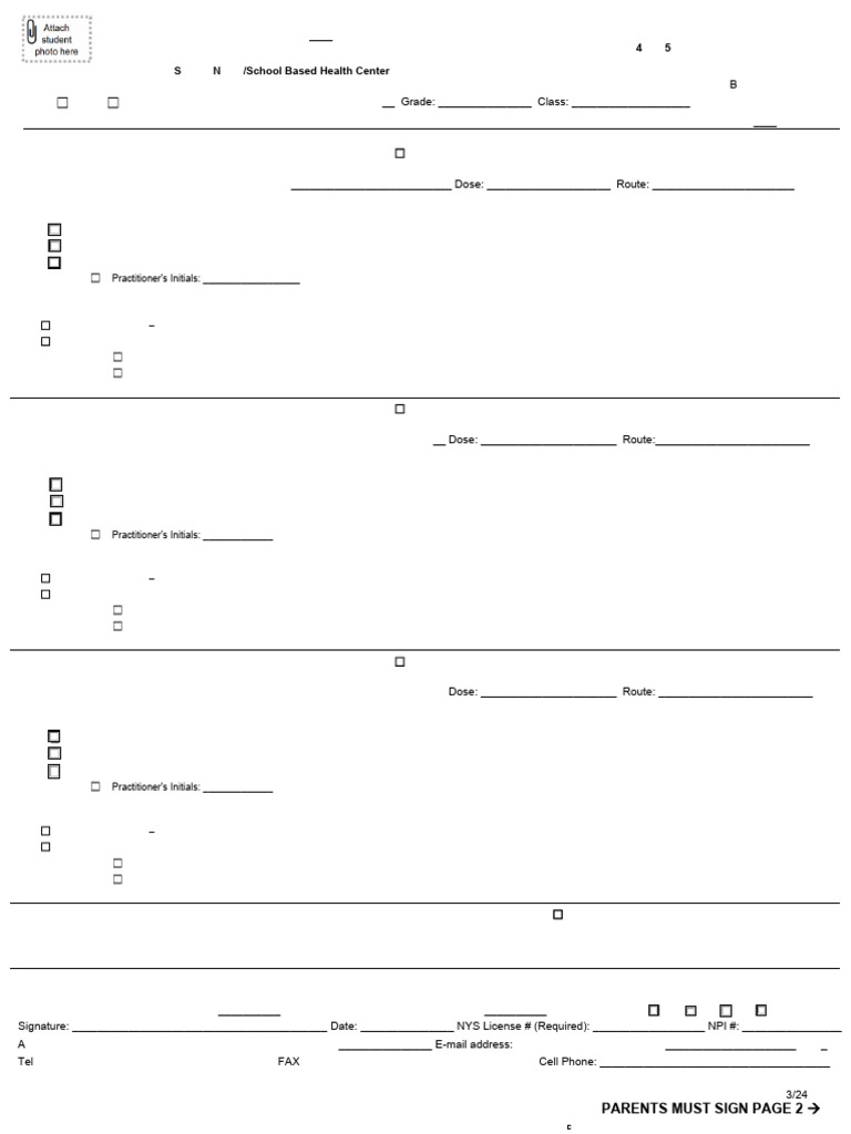 Medication Admin Stration Form | PDF | Dose (Biochemistry) | Chemistry