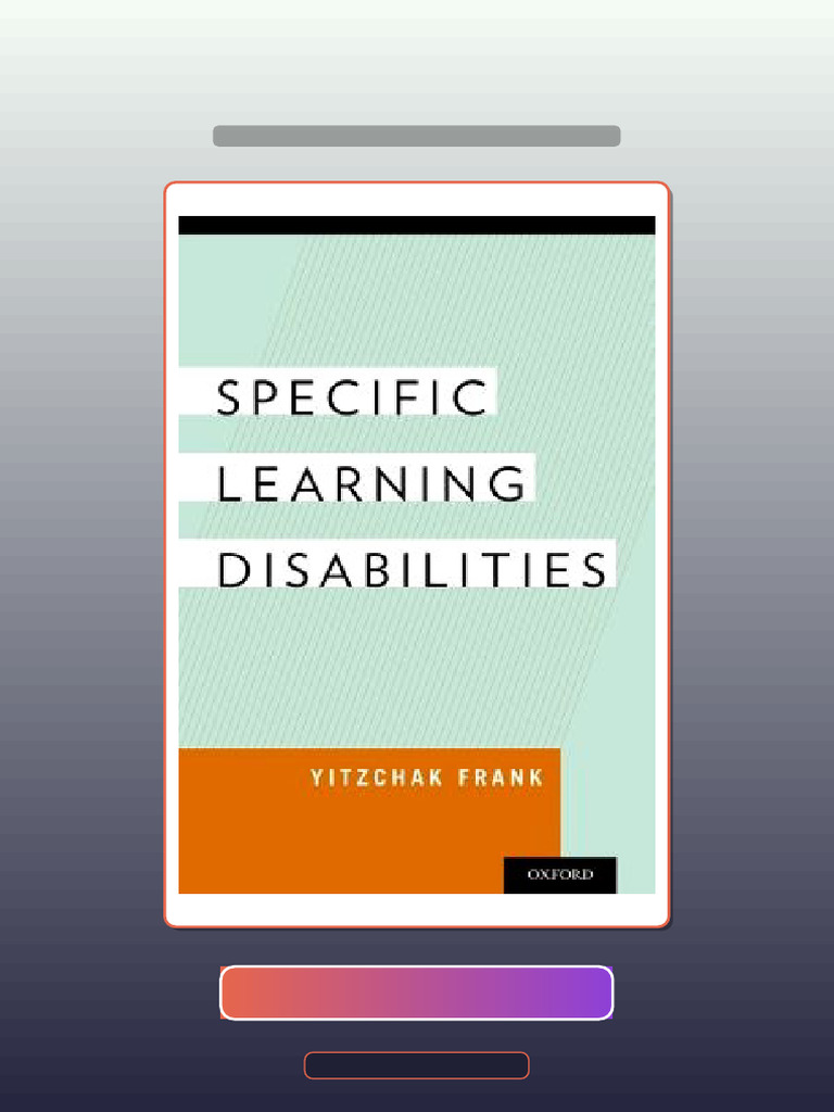 Specific Learning Disabilities | PDF | Multiple Choice | Learning ...