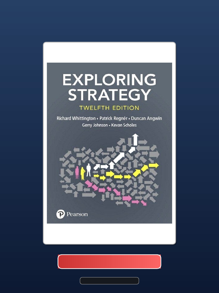 Exploring Strategy Text Only 12th Edition Test Bank Available Instantly ...