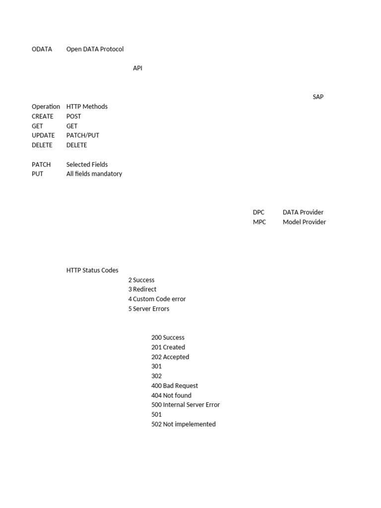 Odata Overview | PDF