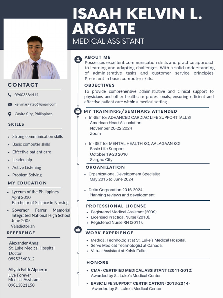 Reading and Writing - Professional CV Resume | PDF | Nursing | Hospital