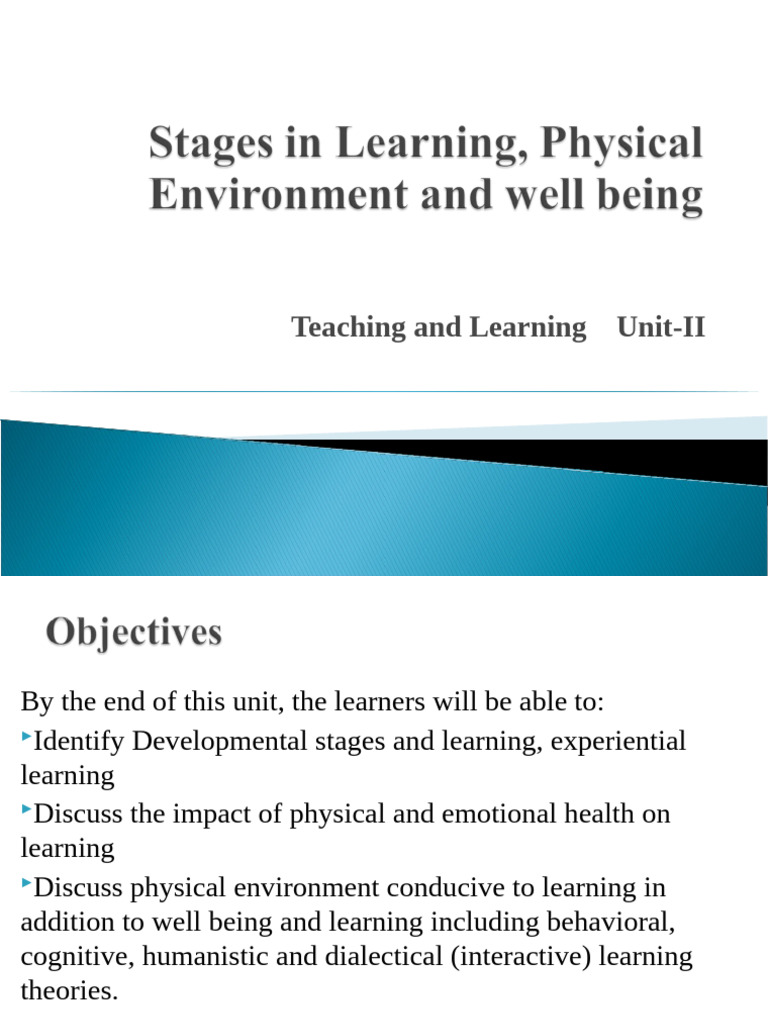Understanding Learning Theories and Stages | PDF | Learning | Emotions