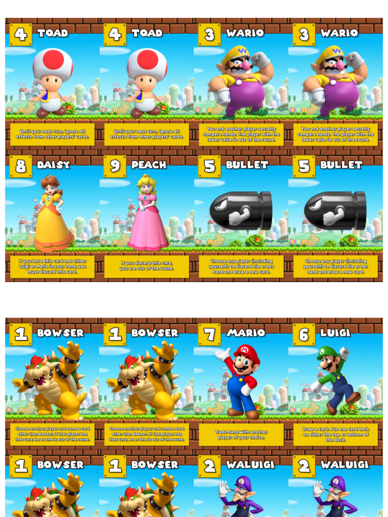 Super Mario Love Letter | PDF