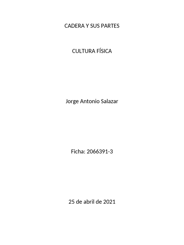 Estructura y partes de la cadera | PDF | Pelvis | La columna vertebral